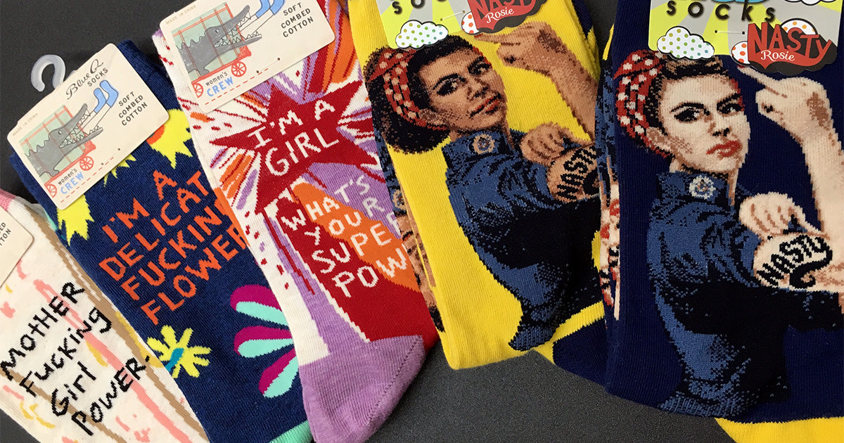 Feminist Socks | Girl Power Socks that Stand for Women's Rights - Cute ...