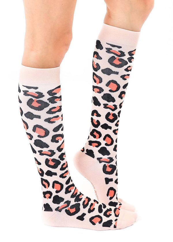 Leopard Compression Socks | For Work, Travel & Everyday Life - Cute But Crazy Socks