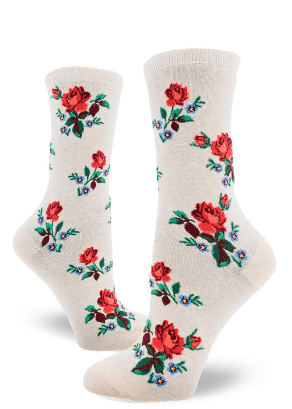 Flower Garden Socks | Floral Socks For Gardeners & Plant Socks - Cute ...