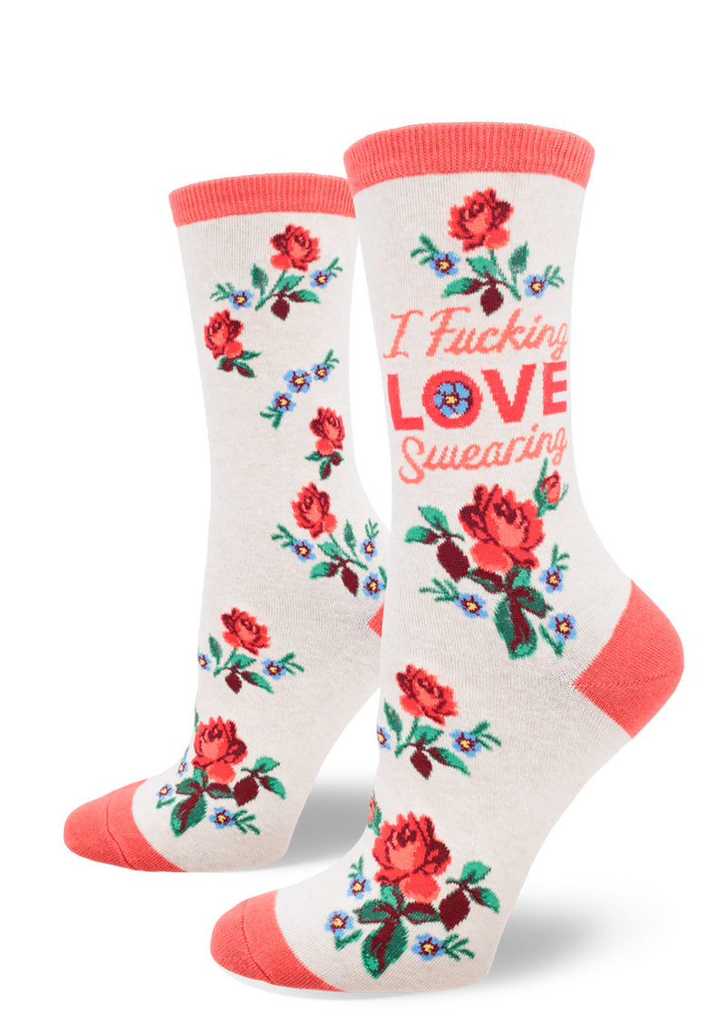 Swear Word Socks | Shop for Funny Socks With Bad Words - Cute But Crazy ...
