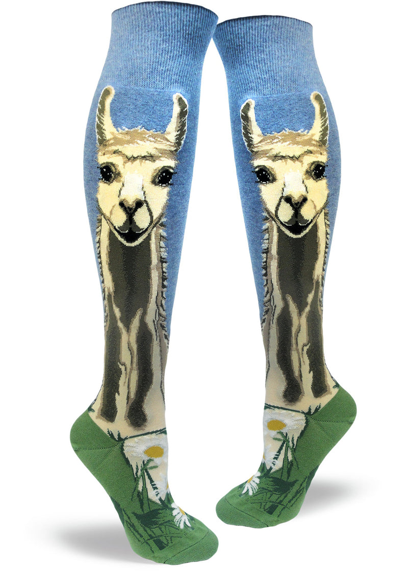 Llama Knee Socks | Cute Animal Socks For Your Llama Mama - Cute But ...
